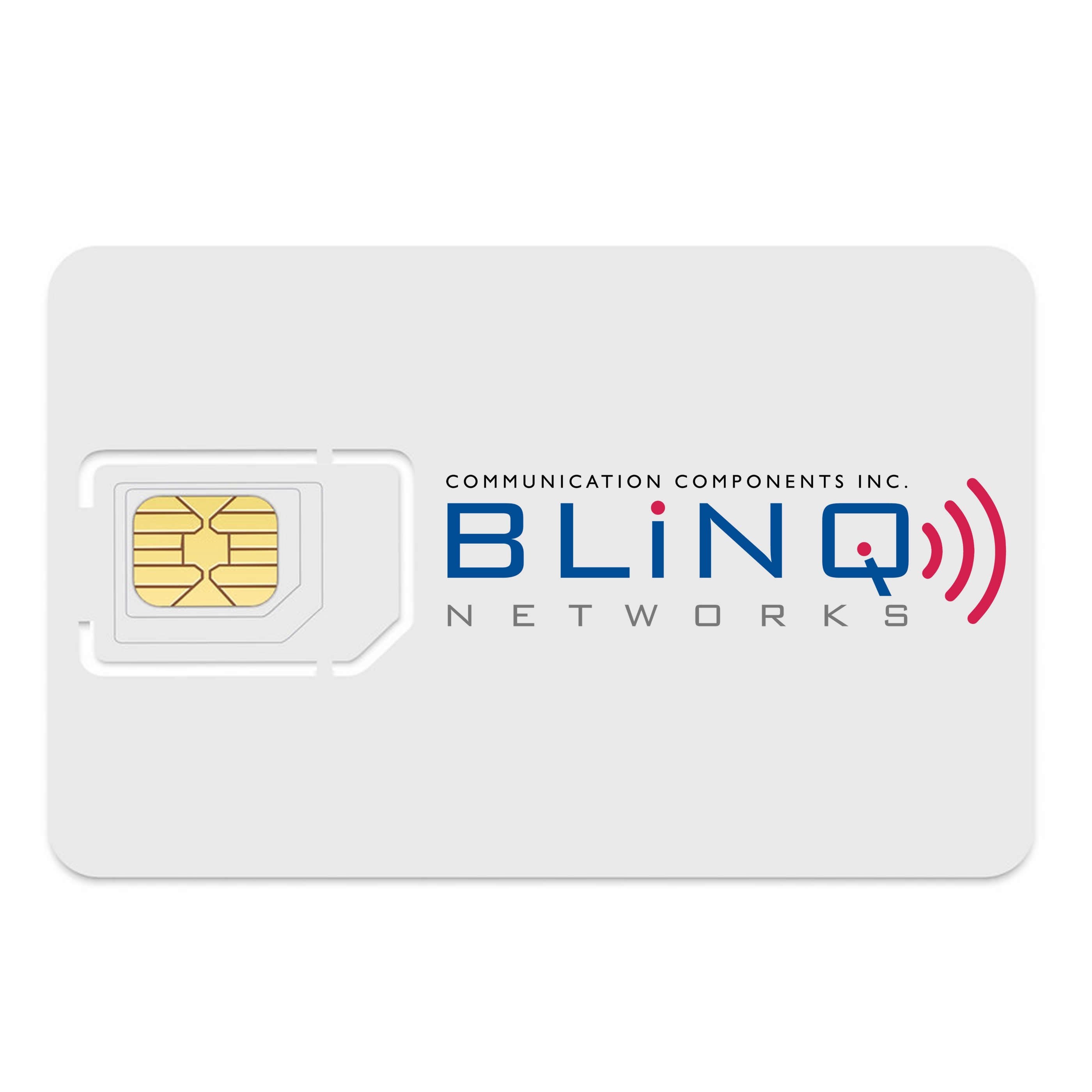 BLiNQ Networks Generic Pre-Programmed SIM Cards for CPE Non-Roaming 10 ...