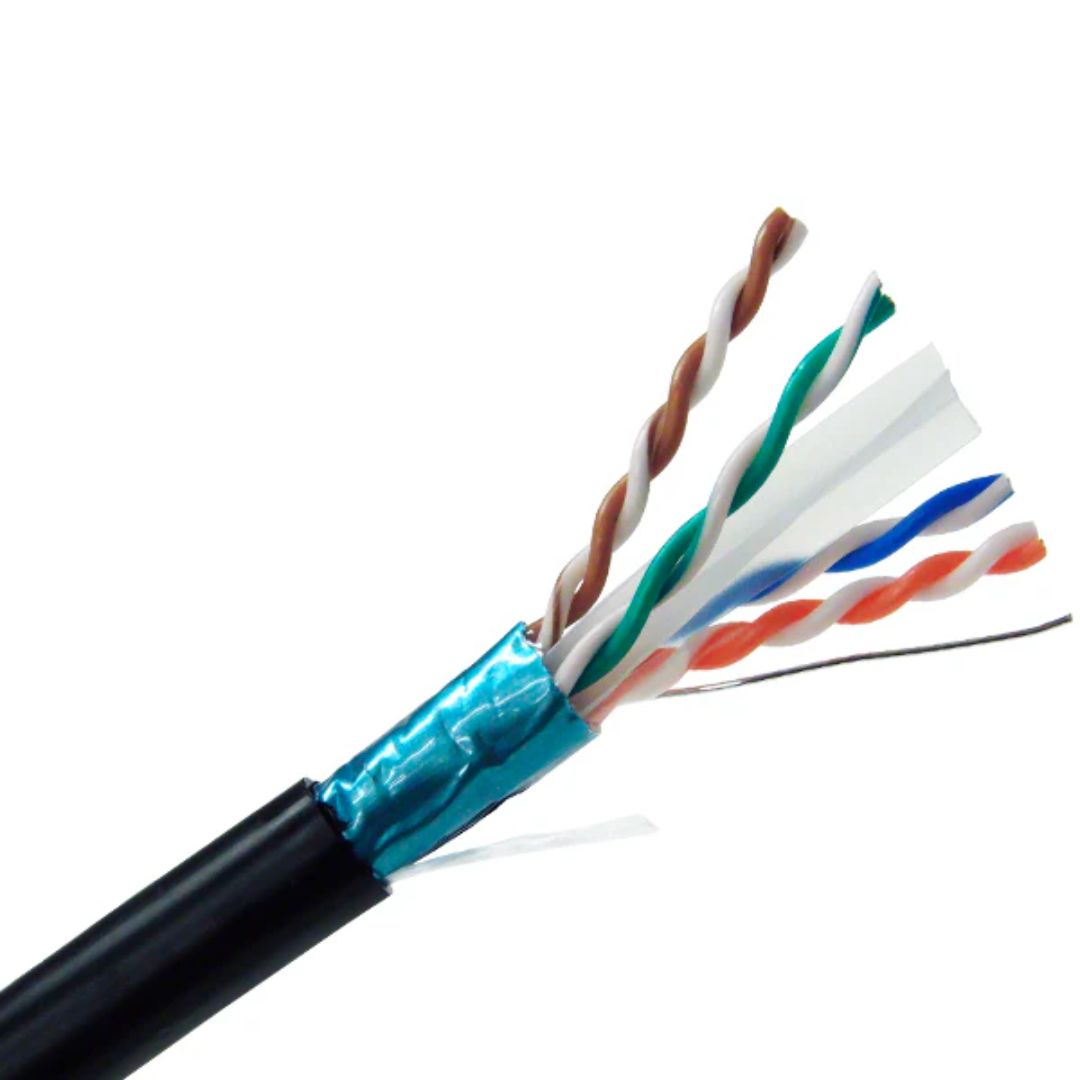Primus Cable CAT6A Outdoor Bulk Ethernet Cable, Direct Burial Shielded ...