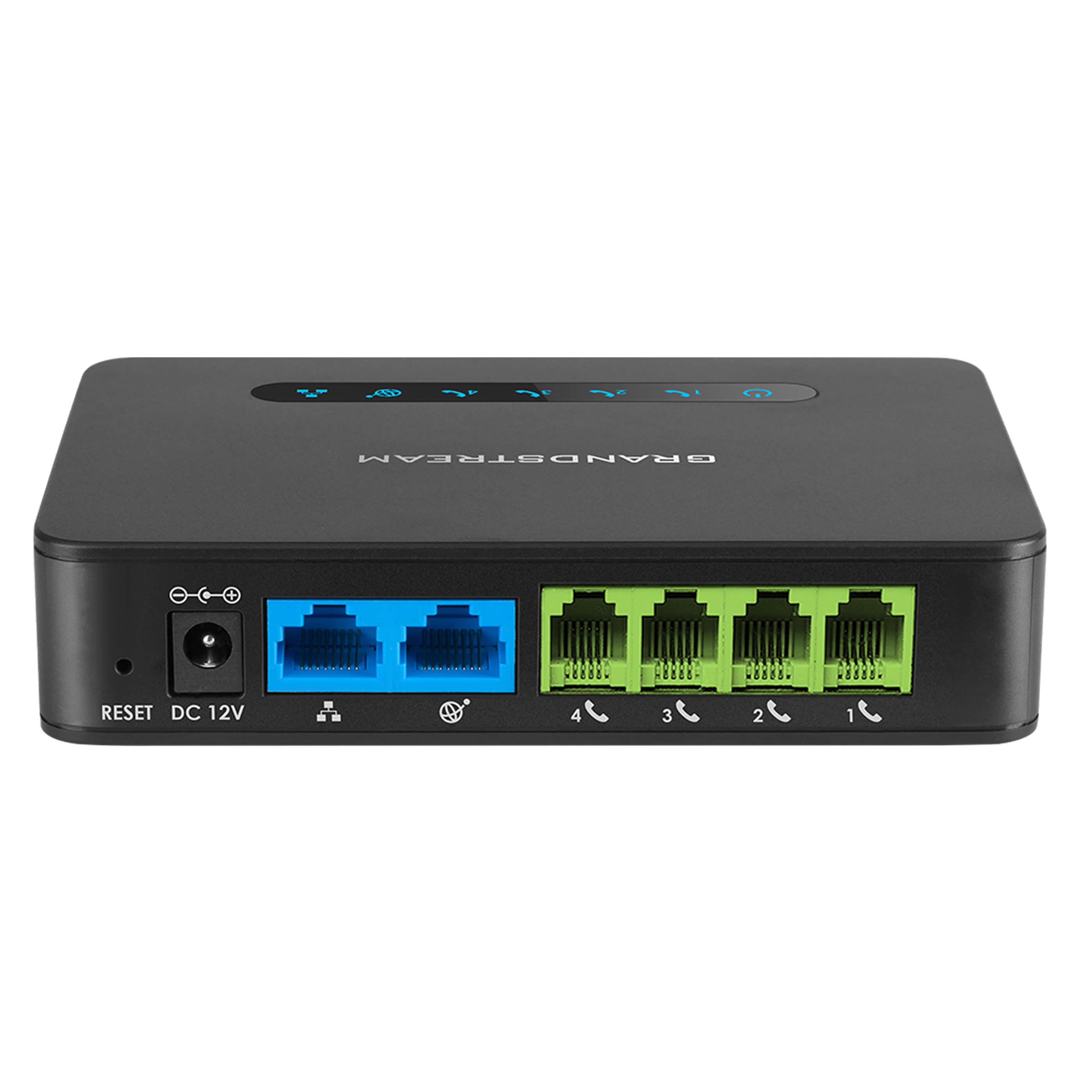 Grandstream HT814 HandyTone 814 ATA 4 FXS Port w/ Integrated Gigabit N ...