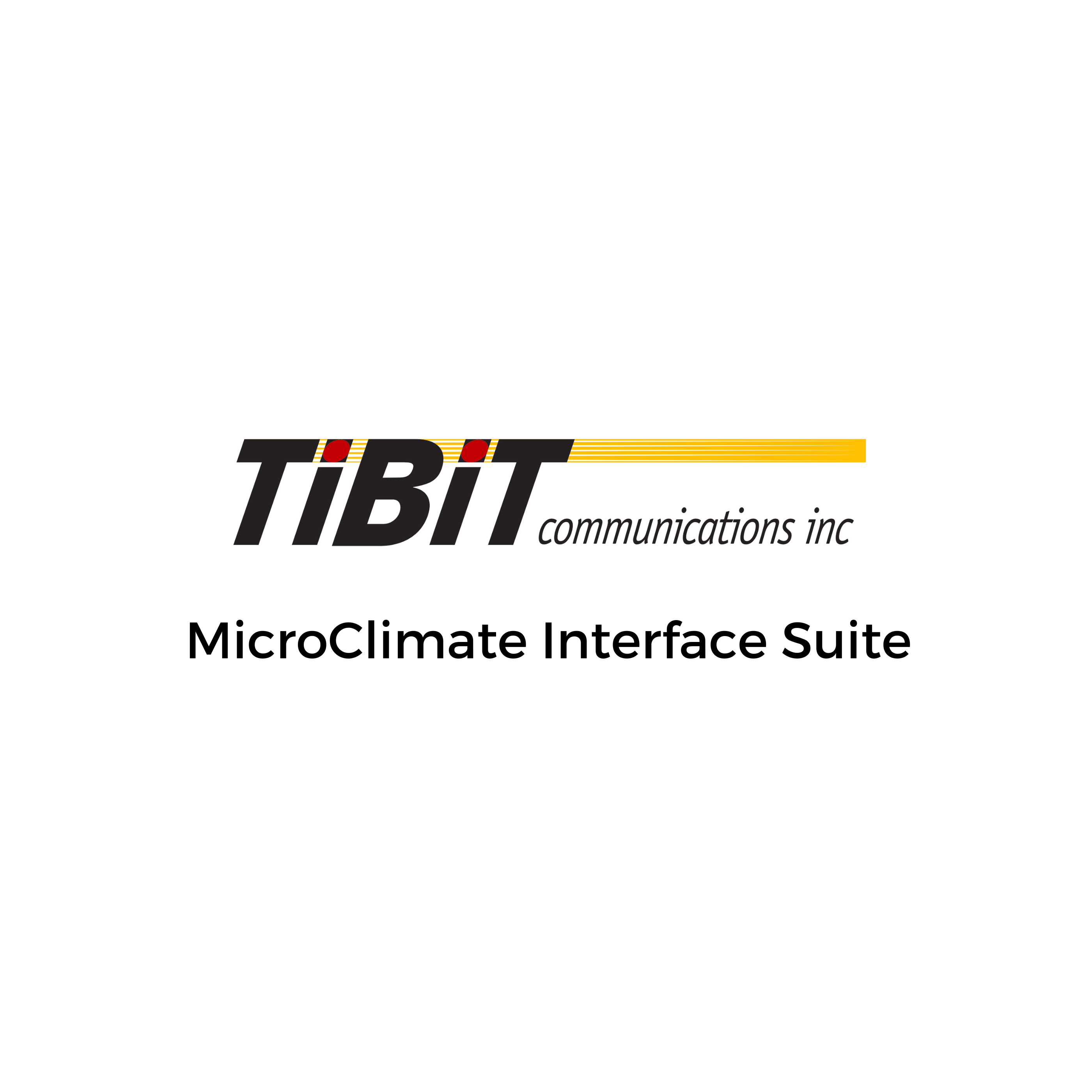 TiBiT MicroClimate Interface Suite (B) / 1 unit per OLT for 1 Year [TX ...