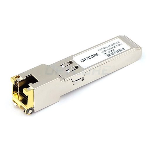 DZS 1000Base-T Copper 100M RJ45 SFP Module – DoubleRadius
