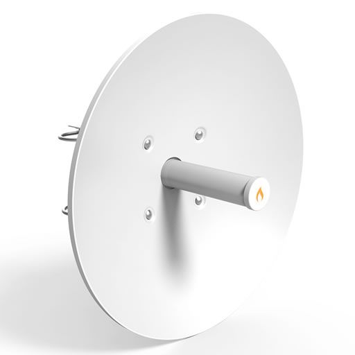 IgniteNet Fusion Dish 5GHz 30dBi 0.6m, w/ Dual RP-SMA Pigtails and Wea ...