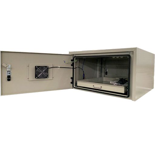 Maxxwave 17-inch IP55 Outdoor Battery Box with Sliding Tray and Coolin ...