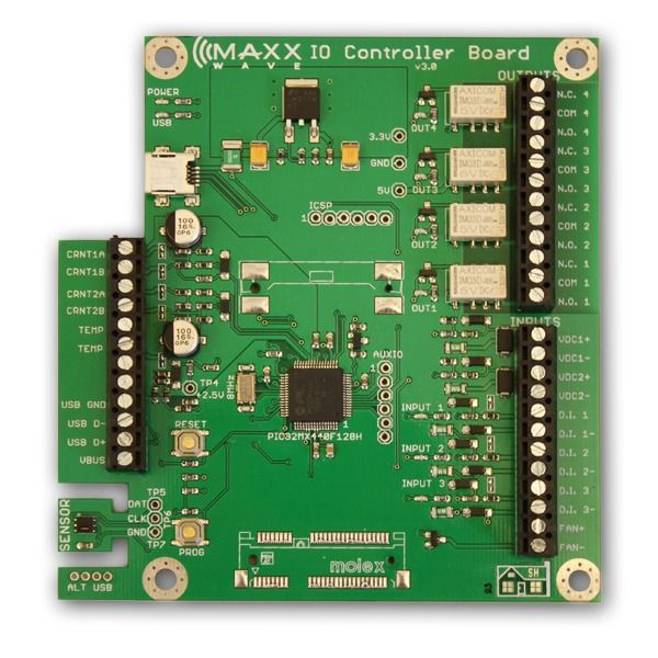 Maxxwave IO Controller with Temperature and Humidity Sensor – DoubleRadius