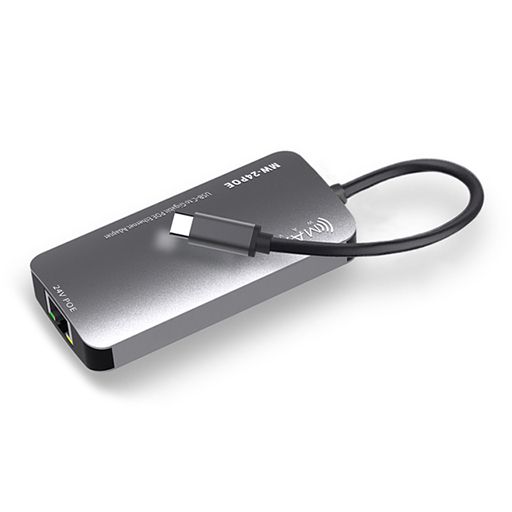 Maxxwave 24V USB-C to Gigabit Passive PoE Ethernet Adapter – DoubleRadius