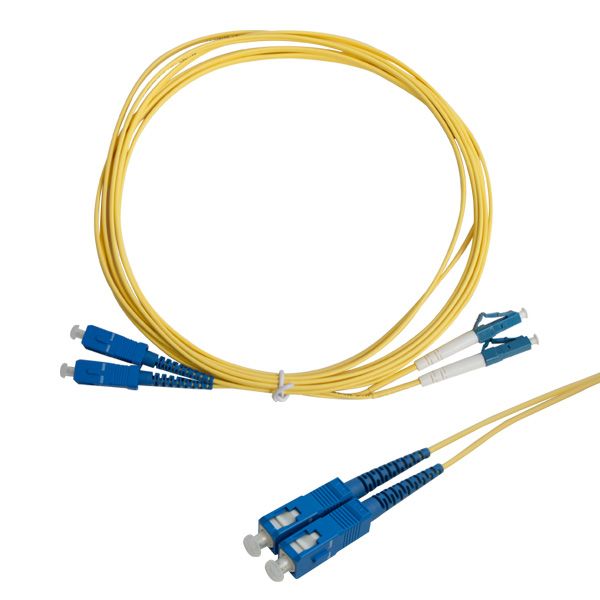Maxxwave Fiber Patch Cable - Single Mode - LC to SC Connectors (3m ...