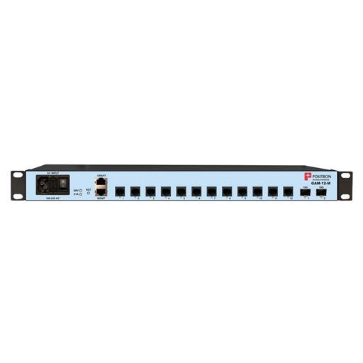Positron G.hn Access Multiplexer GAM with 12-dual pair MIMO copper 2x ...
