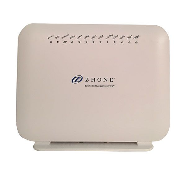 DZS VDSL2/ADSL2+ 4-Port 2.4/5GHz 802.11ac Gateway – DoubleRadius